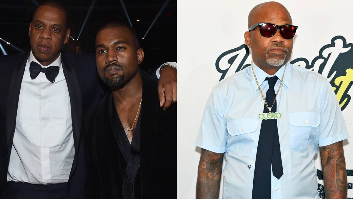 Jay Z Isnt A Better Roc A Fella Artist Than Kanye West Says Dame Dash